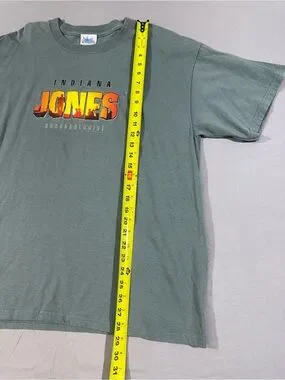 Disney | Shirts | Vintage Disney Indiana Jones 3d Logo Tshirt | Poshmark